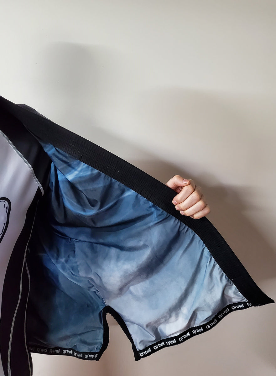 Grind Elite - Men's Grey with Black Stitching Sublimated Lining – Grind ...